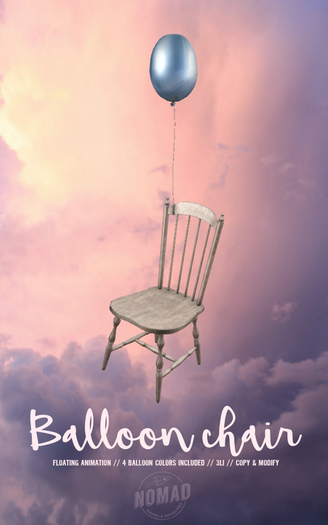 Second Life Marketplace - NOMAD // BALLOON CHAIR