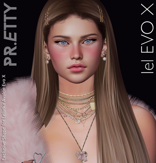 Second Life Marketplace - Roxy Shape for Lelutka Avalon Evo X Fatpack