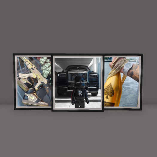 Second Life Marketplace - Maison d'Art : Rich Life Frame!!!