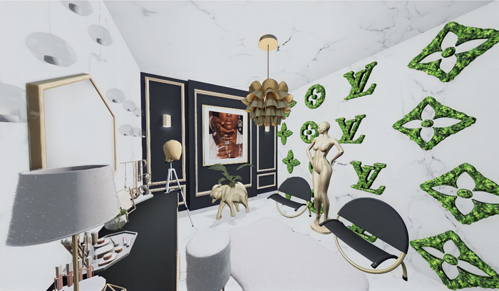 Second Life Marketplace - Luxury Vanity Backdrop