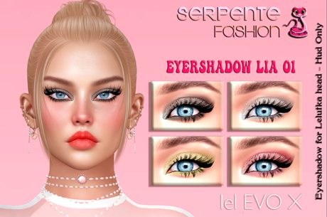 Second Life Marketplace - .:SF:. Eyeshadow Lia 01 - WEAR