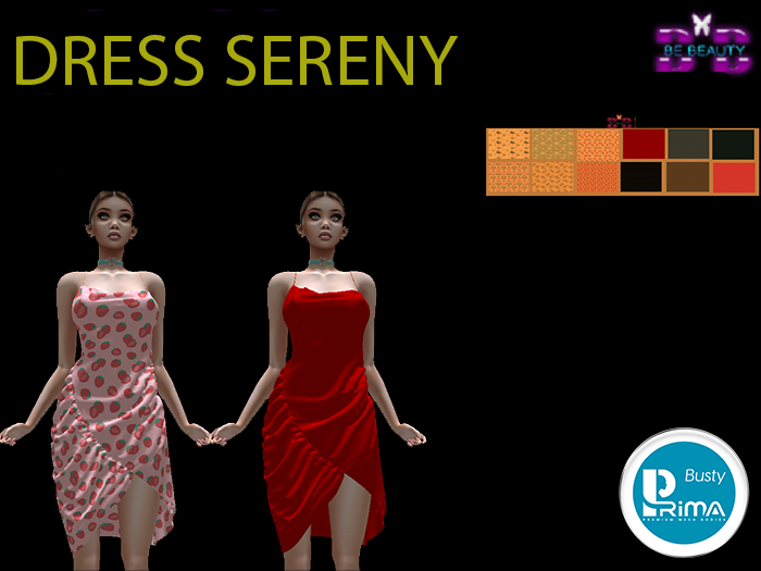 Second Life Marketplace - Be Beauty-DRESS SERENY-PRIMA BUSTY-GIFT
