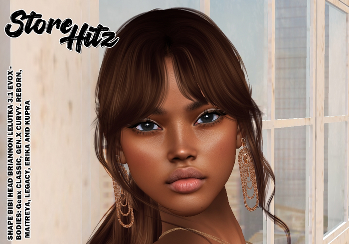 Second Life Marketplace - S.H-SHAPE BIBI HEAD BRIANNON LEL 3.1 EVOX ...