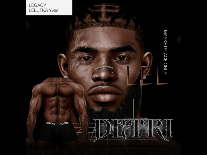 Second Life Marketplace - DETRI - RHICO SHAPE Llelukta Yves 3.1