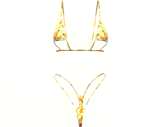Second Life Marketplace - TalboT - Pineapple Bikini (Kupra, Maitreya ...