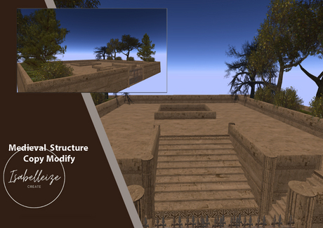 Second Life Marketplace - Medieval Structure 85 Impact Copy Modify