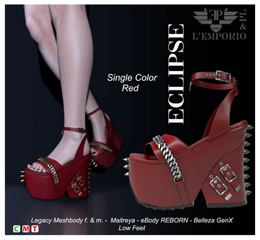 Second Life Marketplace - L'Emporio&PL::*Eclipse*::Platform-Red