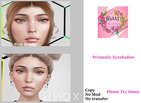 Second Life Marketplace - [ReM] prismatic Eye Demo Lel EvoX