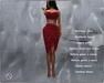 Second Life Marketplace - Silvy Skirt red Maitreya Lara meshbody Legacy ...