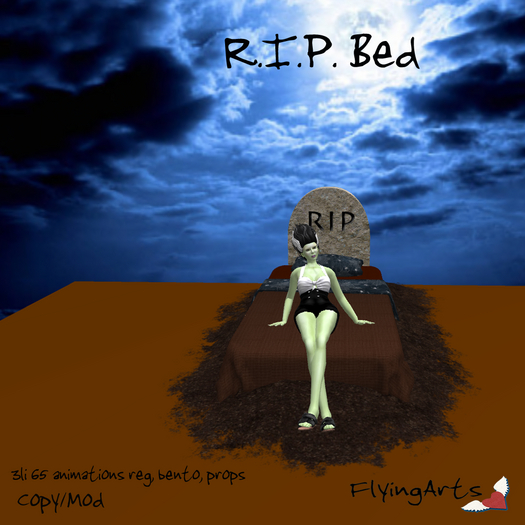Second Life Marketplace - !FA! RIP Bed
