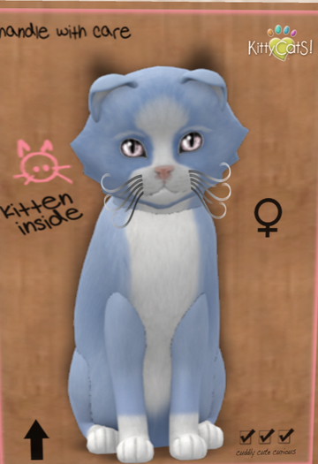 Second Life Marketplace - Meow Manor-Chateau Cat - Powder Puff No. 1