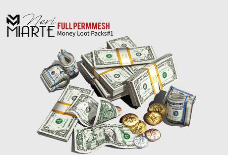 Second Life Marketplace - .::Neri M I A R T E ::.Full Permission Money ...