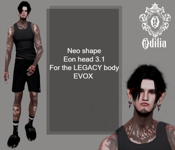 Second Life Marketplace - Odilia - Neo shape (Eon head)