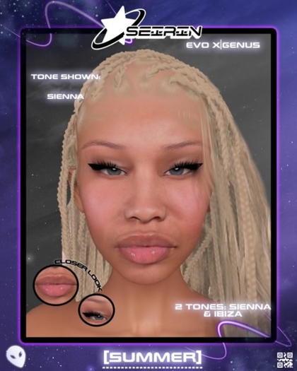 Second Life Marketplace - "Summer Skin" Sienna