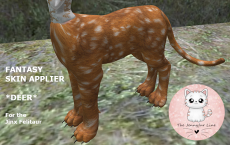 Second Life Marketplace - ::TJL:: Deer Applier for Jinx Felitaur