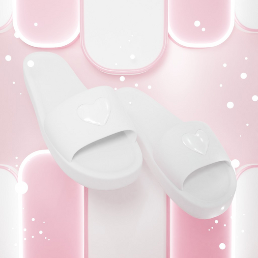 Second Life Marketplace - Palette - Demi Slippers [White]