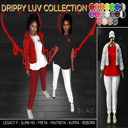 Second Life Marketplace - ZB-DRIPPY LUV FATPACK/F