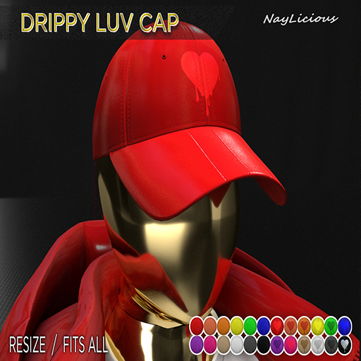 Second Life Marketplace - NayLicious-DRIPPY LUV CAP FATPACK