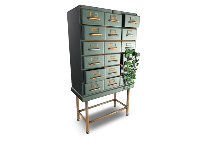 Second Life Marketplace - 4. Myrrine. Anouk set big cabinet RARE