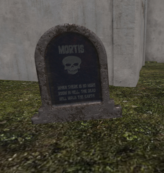 Second Life Marketplace - Mortis Zombie Tombstone Packaged