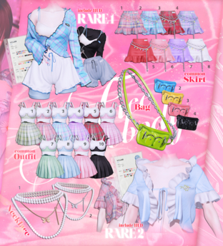 Second Life Marketplace - [V.C.LAB] Free Somebody GACHA. common outfit ...