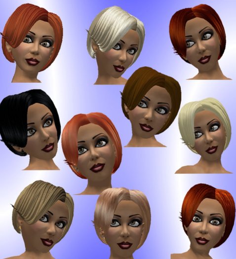 Second Life Marketplace - Emma Hair in 10 colors