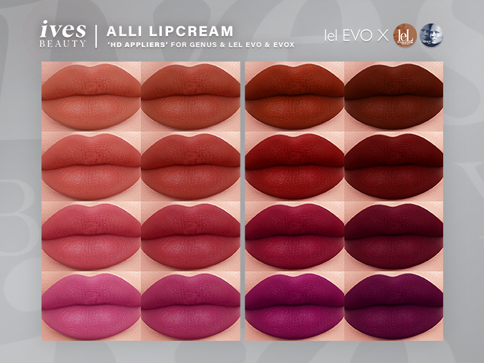 Second Life Marketplace - IVES - Alli Lipcream - #DELUXE