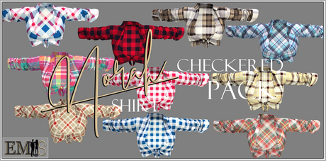 Second Life Marketplace - EMS - NORAH SET - CHECKERED PACK