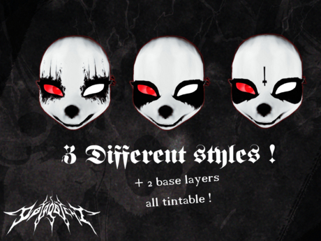 Second Life Marketplace - Kitsune Corpse Paint (BOM)