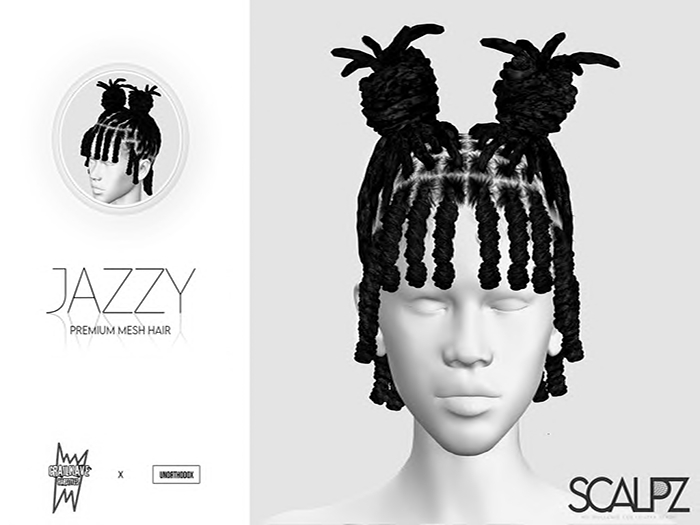Second Life Marketplace - UNORTHODOX x GK LIL JAZZY LOC'S [DEMO]