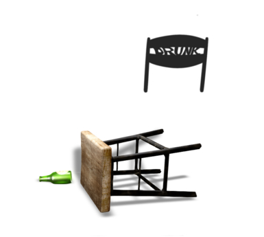 Second Life Marketplace - [HD] Wall side stool
