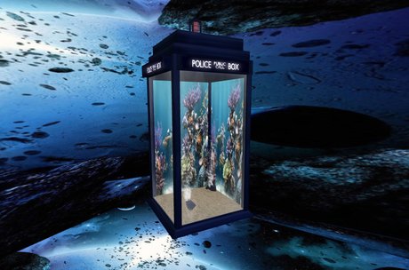 Second Life Marketplace - tardis fishtank light color changer (boxed)