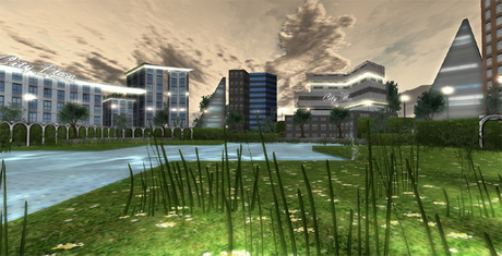 Second Life Marketplace - CITY PLAZA sim surround (full sim surround ...