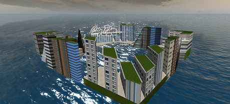 Second Life Marketplace - CITY PLAZA sim surround (full sim surround ...