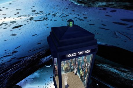 Second Life Marketplace - tardis fishtank light color changer (boxed)