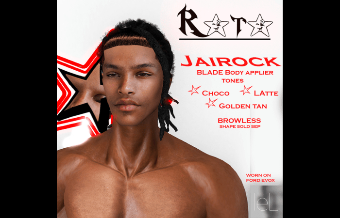 Second Life Marketplace - {ROTO} Jairock Skin TAN TONE