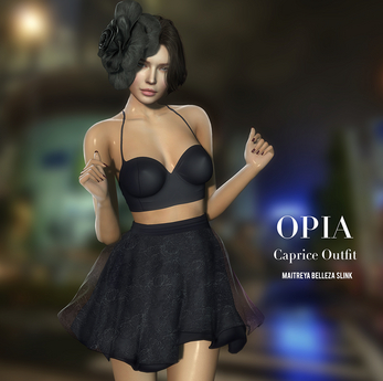 Second Life Marketplace - OPIA Caprice Skirt Golden