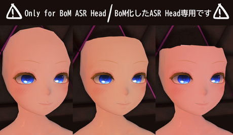 Second Life Marketplace - ASR Head Top Clear Alpha (for BoM)