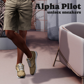 Second Life Marketplace - [Digital Cake] Alpha Pilot Sneakers - GREEN
