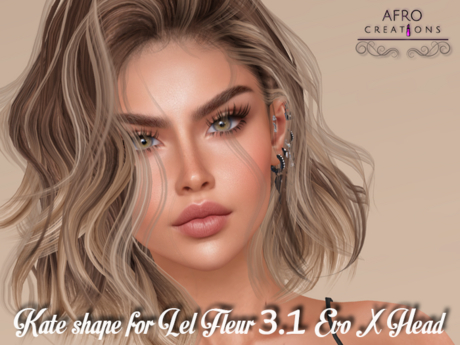Second Life Marketplace - Kate Shape Lelutka Fleur 3.1 Evo X - Maitreya ...