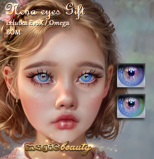 Second Life Marketplace - Gift [Magic Beauty] Nena eyes (Omega ...
