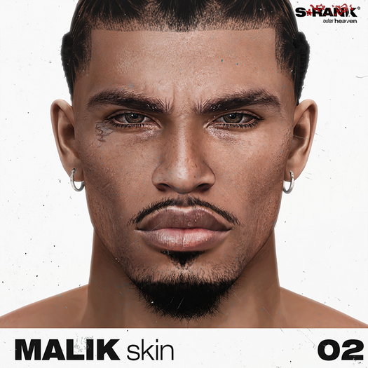 Second Life Marketplace - S-RANK "MALIK" SKIN / TONE 02