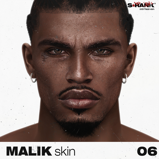 Second Life Marketplace - S-RANK "MALIK" SKIN / TONE 06