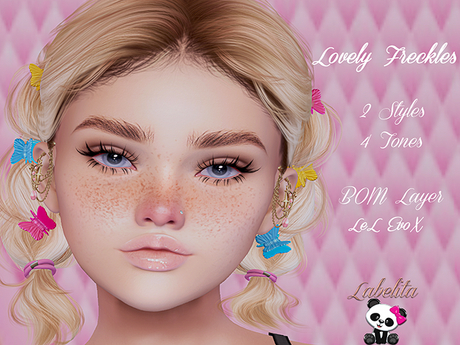 Second Life Marketplace - [LABELITA] Lovely Freckles