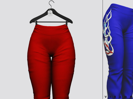 Second Life Marketplace - VB. Cari Pants Red