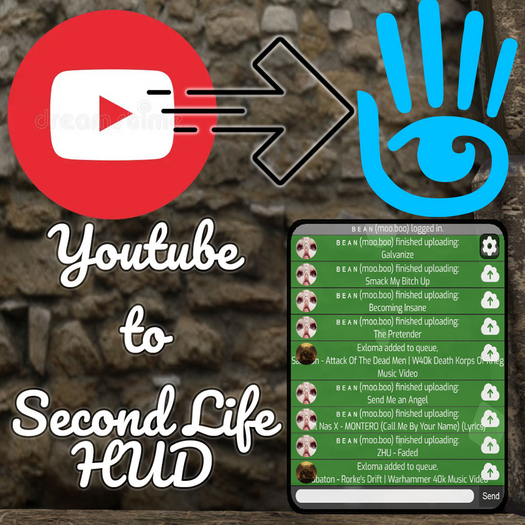 Second Life Marketplace - Youtube Uploading HUD [PUBLIC BETA]