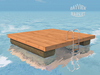 Second Life Marketplace - BVM ~ Floating Wooden Swim Raft ~ Wood Planks ...