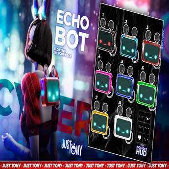 Second Life Marketplace - [04] #04 -Just Tony- Echo-Bot / BOX