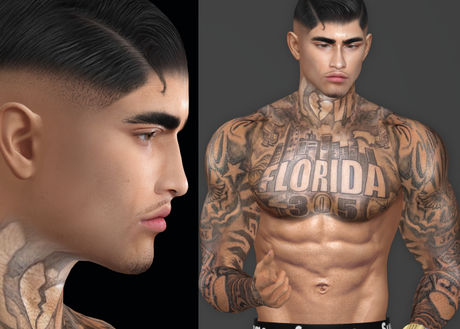 Second Life Marketplace - KOSH SHAPE FOR AK ADVX JAKE HEAD EVOX