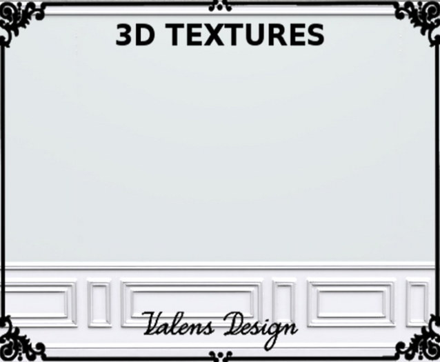 Second Life Marketplace - 3D materials pastel green realistic molding ...